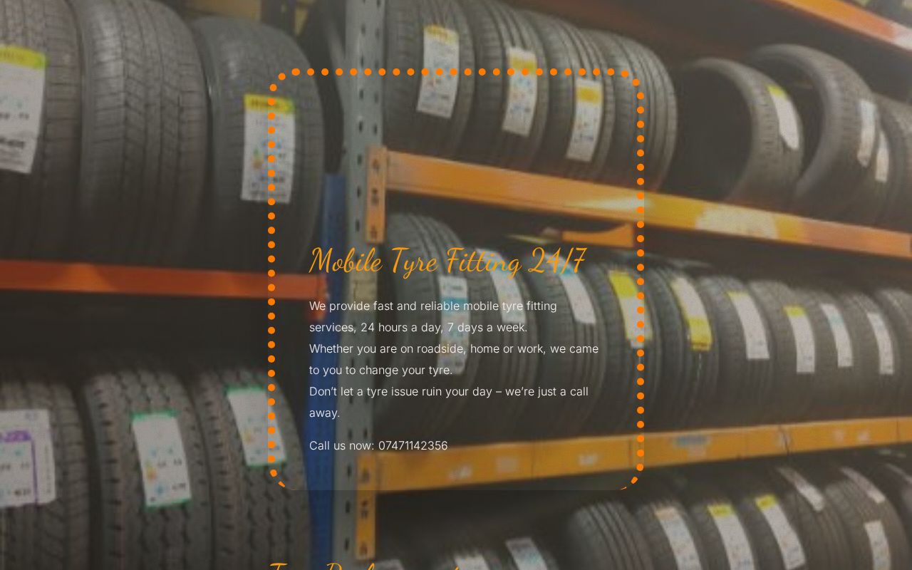Mobile Tyre Fitting 24/7